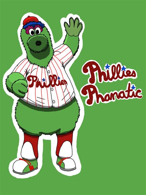 Phillie Phanatic Philadelphia Phillies By Baxtertheartdragon On
