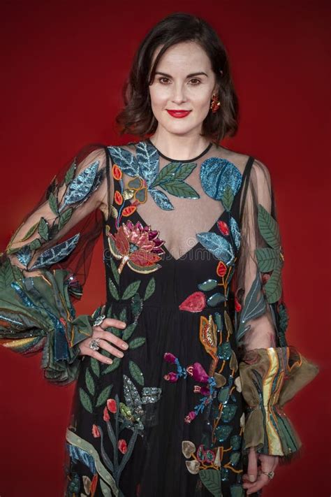 Michelle Dockery Walking Red Carpet During The 14th Rome Film Fest