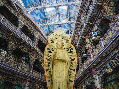 Premium Photo Linh Phuoc Pagoda Or Ve Chai Pagoda Is A Buddhist