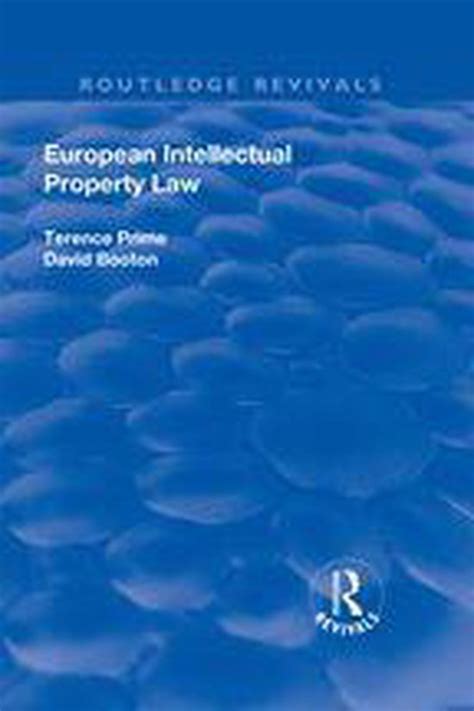 European Business Law Library European Intellectual Property Law