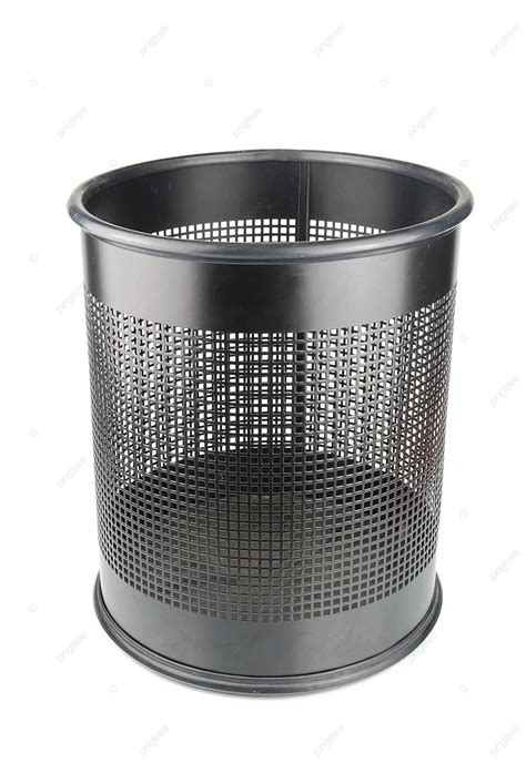 Black Garbage Bin Useless Dispose Empty Photo Background And Picture
