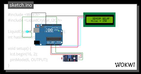 Sensor Ldr Wokwi Esp32 Stm32 Arduino Simulator