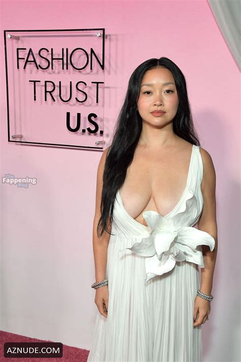 Lana Condor Sexy Shows Off Her Hot Breasts At The Fashion Trust Us