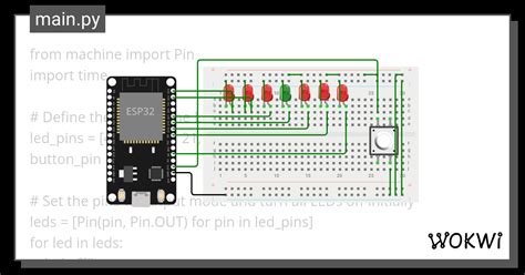 Looplicht Copy Wokwi Esp Stm Arduino Simulator