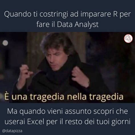Datascience Dataanalyst Excel R Sql Datapizza 18 Commenti