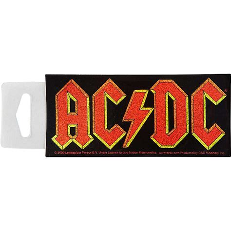 Candd Visionary Acdc Glitter Sticker Reverb
