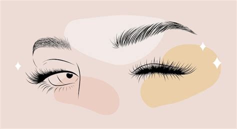 Premium Vector Minimalist Female Eyes On Colored Spots Linear Women