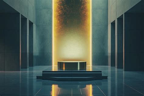 Abstract Modern Architecture Background Premium Ai Generated Image