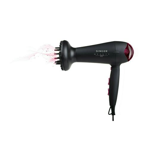 Singer Beauty Dc Ionic Επαγγελματικο Σεσουαρ Μαλλιων Με Φυσουνα 2000w