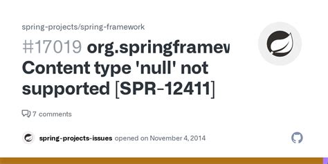 Orgspringframeworkwebmediatypenotsupportedexception Content