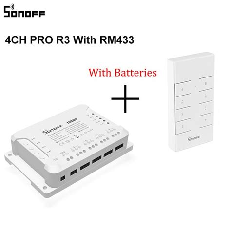 Itead Sonoff 4CH R3 4CH Pro R3 Wifi Schakelaar Mo Grandado