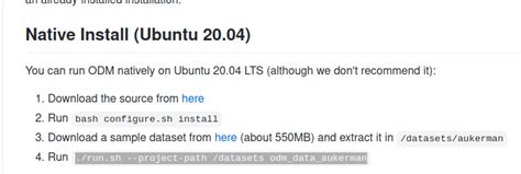 Odm And Ubuntu 2004 Odm Opendronemap Community