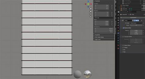 Problem With Array Modifier Modeling Blender Artists Community