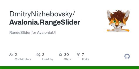 Avalonia Rangeslider Rangeslider Avalonia Themes Fluent