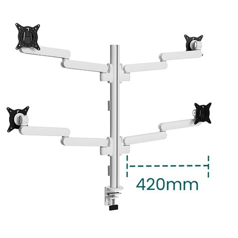 China Custom Dual Monitor Stand Vertical Stack Manufacturers Suppliers