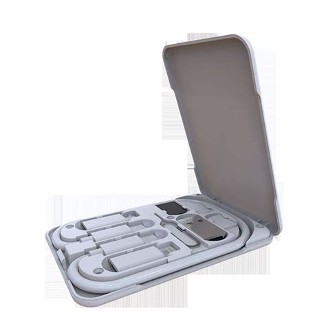 Дорожный портативный ящик для хранения кабеля для передачи данных многофункциональный адаптер