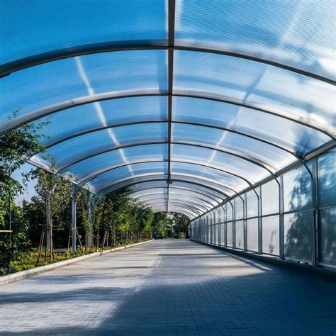 Prefabricated Polycarbonate Structure Service For Greenhouses Roofing And Skylight At ₹ 200 Sq Ft