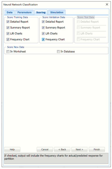 Using Neural Network Classification Solver