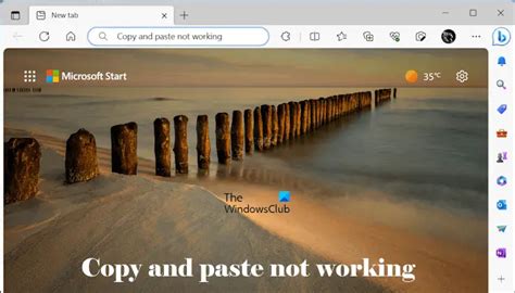 Copy And Paste Not Working In Chrome And Edge