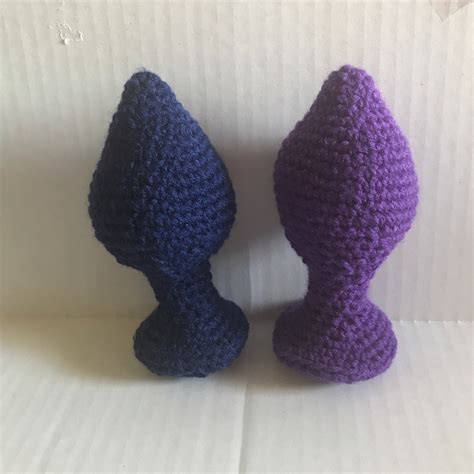 Crochet Butt Plugs Crochet Sex Toy Cute Butt Plugs Handmade Etsy