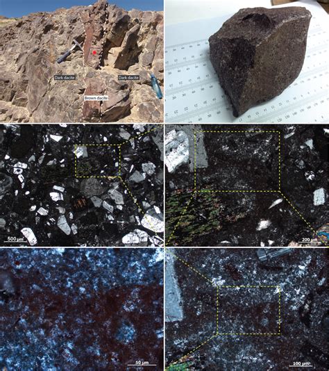 What Could A Reddish Very Fine Grained Mineral In The Matrix Of A