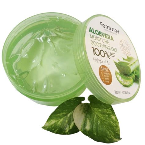 Farmstay 100% Aloe Vera Moisture Soothing Gels 300ml – CALD