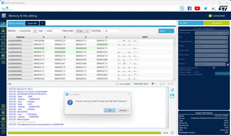 Effacer La Mémoire Flash Du Mcu Stm32 Sur Une Carte Nucleo Avec
