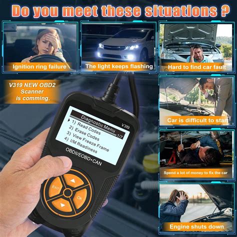 Obdii Chẩn đoán Công Cụ Obd2 Ô Tôxe Hơi Mã Số Người đọc Kiểm Tra