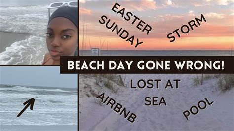 Beach Day Gone Wrong😱 Easter 2023 Youtube