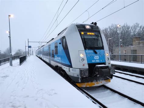 Čd Class 441 Regiopanter Line U1 From Chomutov To Děčín Hln R