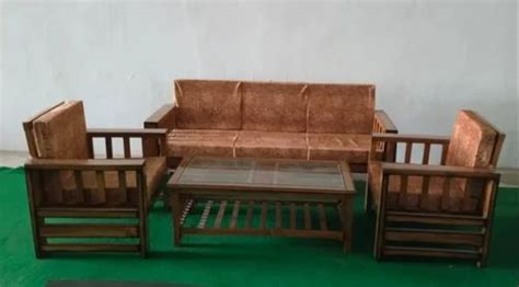 5 Seater Mango Wood Sofa Set At 30000 Set Wooden Sofa Set In Rampur