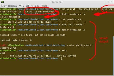Capture Output Of A Command Process It And Only Then Output To Terminal Unix And Linux Stack
