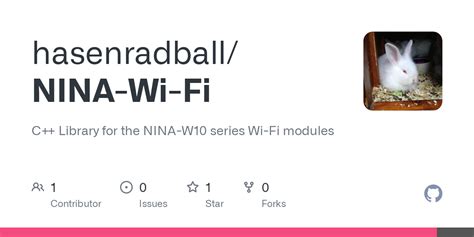 Github Hasenradballnina Wi Fi C Library For The Nina W10 Series Wi Fi Modules