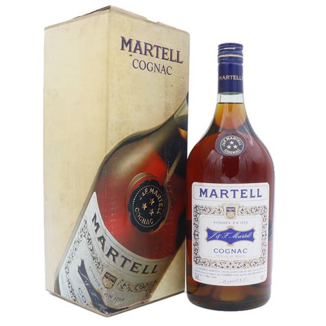 Cognac Martell 3 Etoiles 1968 70 Magnum Cognac Généreux