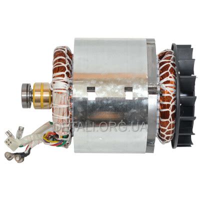 Электродвигатель в сборе (якорь+статор) генератора 168F (3.0 kWt 380V ...