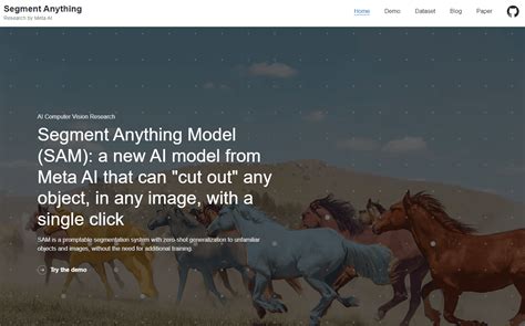 Segment Anything Advanced Ai Image Segmentation