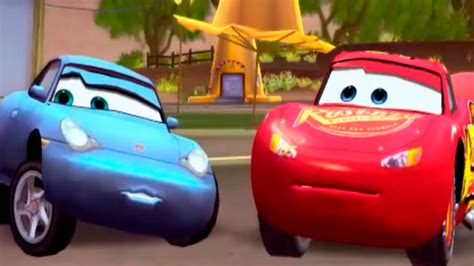 Cars Sallys Sunshine Circuit Disney Pixar Movie Game