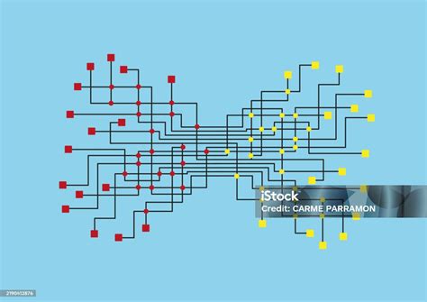 Decision Tree And Clustering Stock Illustration Download Image Now