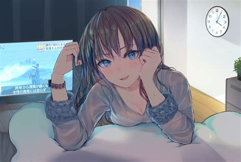 Anime Girl Talking