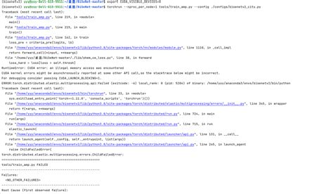 单卡训练报错 Issue 316 CoinCheung BiSeNet GitHub