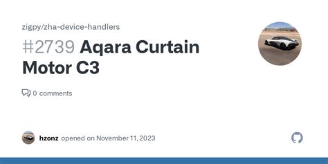 Aqara Curtain Motor C3 · Issue 2739 · Zigpyzha Device Handlers · Github