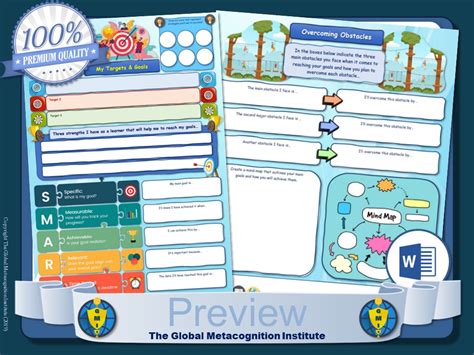 Creating Reflective Learners Target Setting Teaching Resources