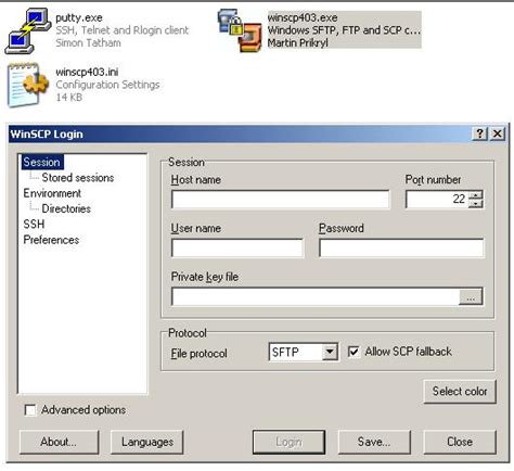 Net60 Cara Menggunakan WinSCP