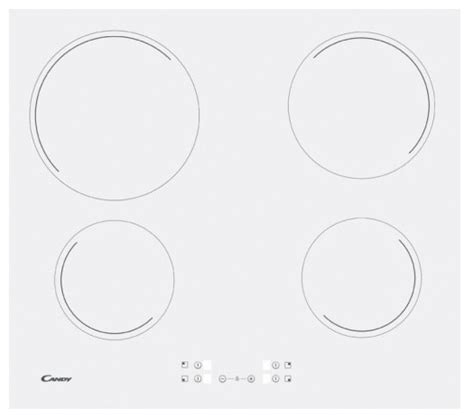 Электрическая варочная панель Candy Ch 64 Ccw купить по низкой цене с