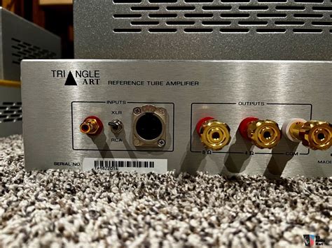 Triangleart Reference Tube Monoblock Amps 160w Class A Photo 4080435