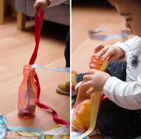 Actividad Con Cintas En Una Botella Manualidades Infantiles