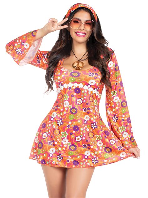 Hippie Chick 70s Costume Halloween Costumes Leg Avenue