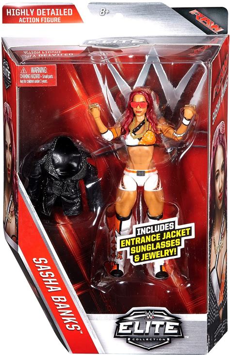 Wwe Wrestling Elite Collection Series 44 Sasha Banks 6 Action Figure