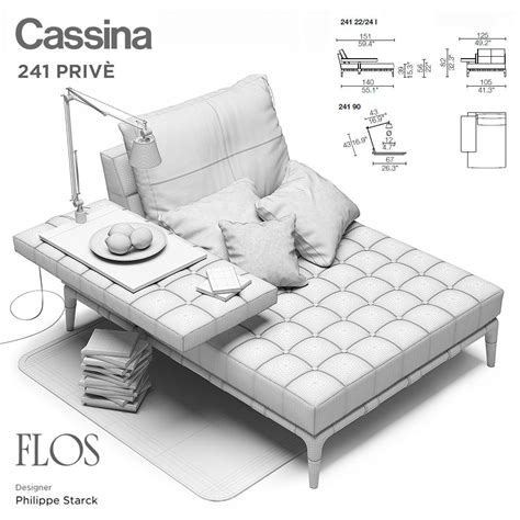 Cassina 241 22 24 L Ottoman Behance