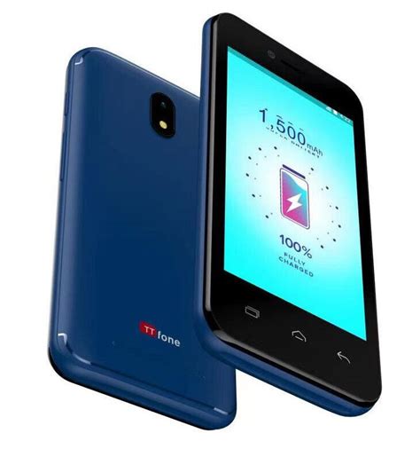 Ttfone Tt20 Smart Mobile Phone Android 8gb Dual Sim Blue Cheap Whatsapp